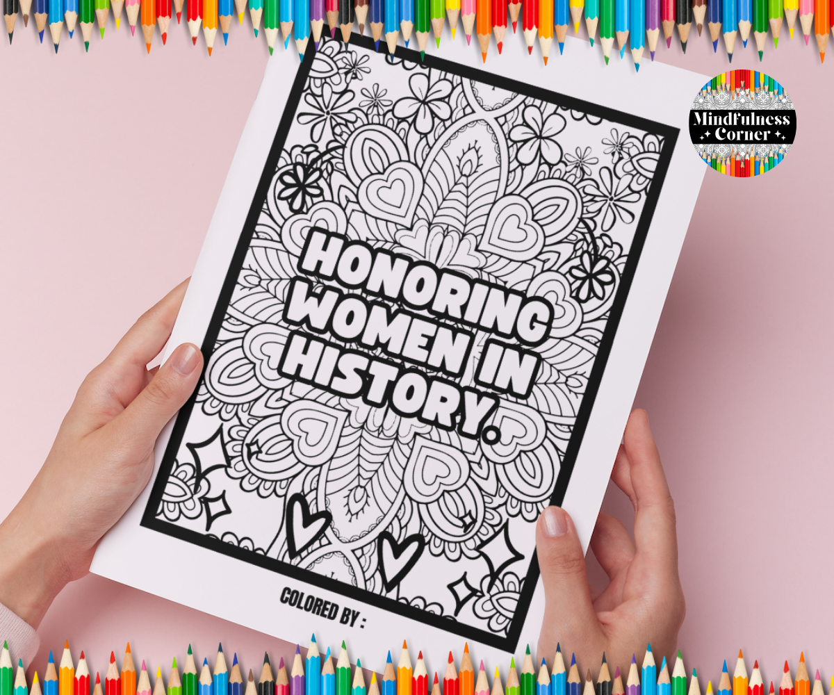 Women In History Door Decorations Saying, Word Wall Coloring Sheets, No ...