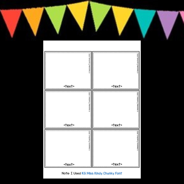 Classroom Labels using Real Photos for Preschool, Kinder, & 1st Grade ...