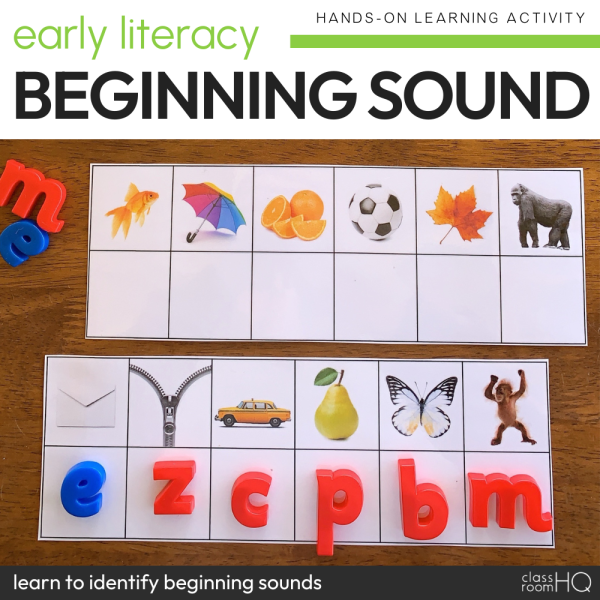 Initial Letter Sounds Match Cards | Science of Reading aligned - Made ...