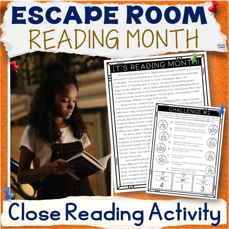 National Library Week Activities Bingo Game - NO PREP Choice Board Fun ...