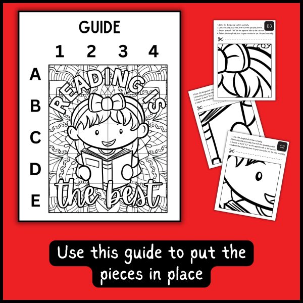 Read Across America Day: Reading is The Best Collaborative Coloring Art ...