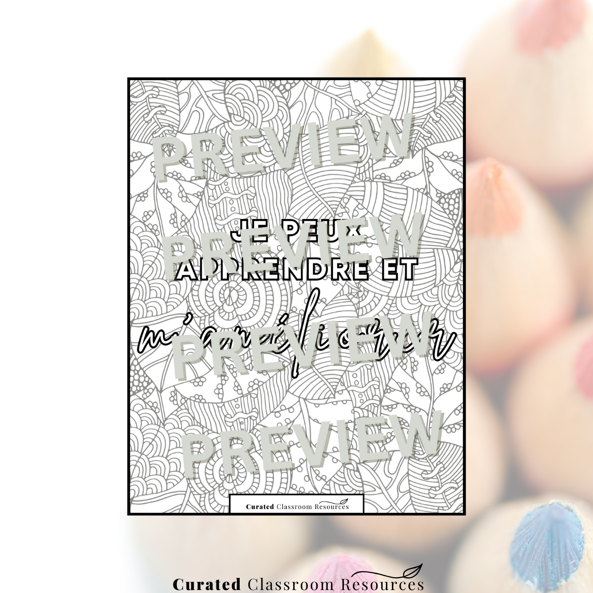 12 French Growth Mindset Colouring Pages — Upper Elementary Fast ...