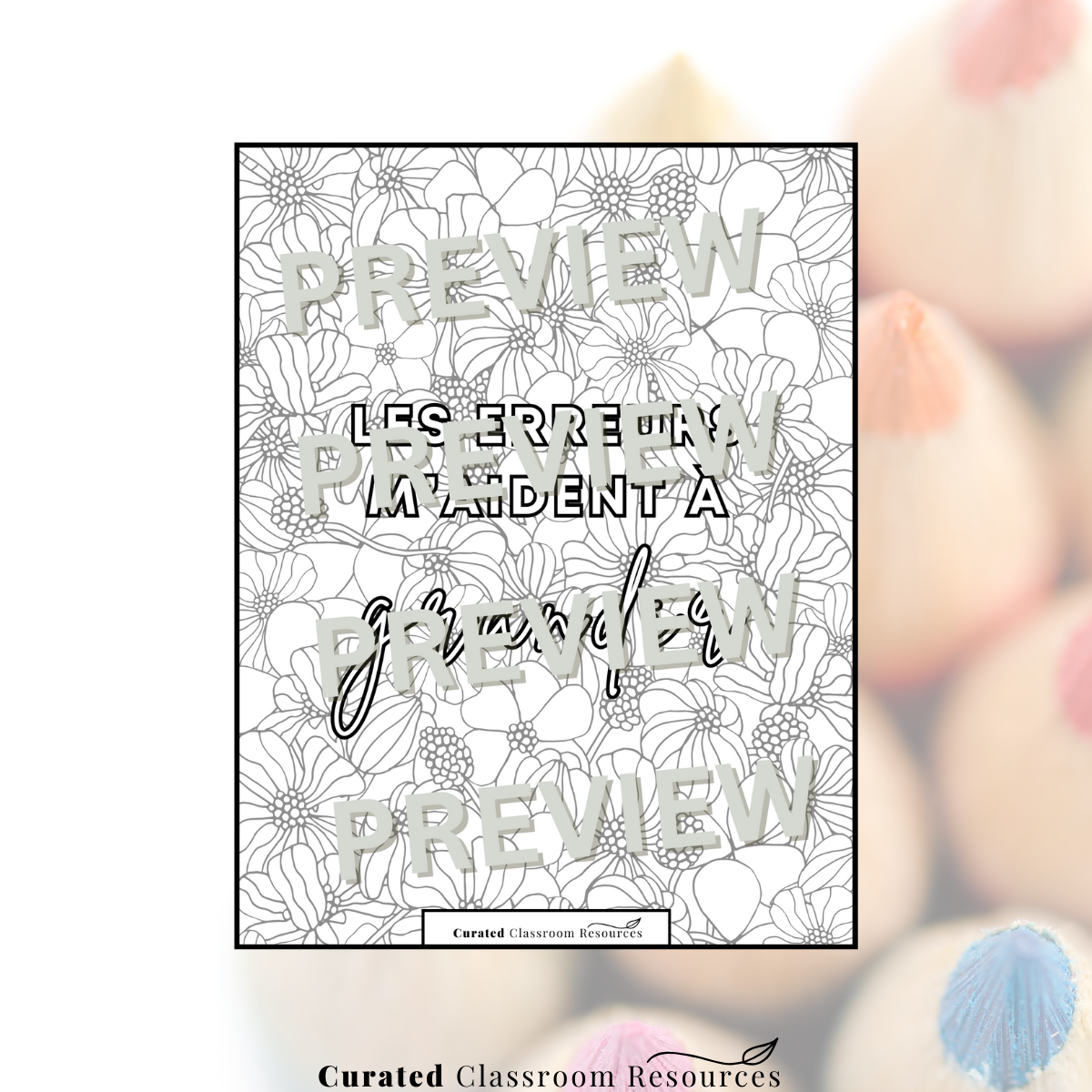 12 French Growth Mindset Colouring Pages — Upper Elementary Fast ...