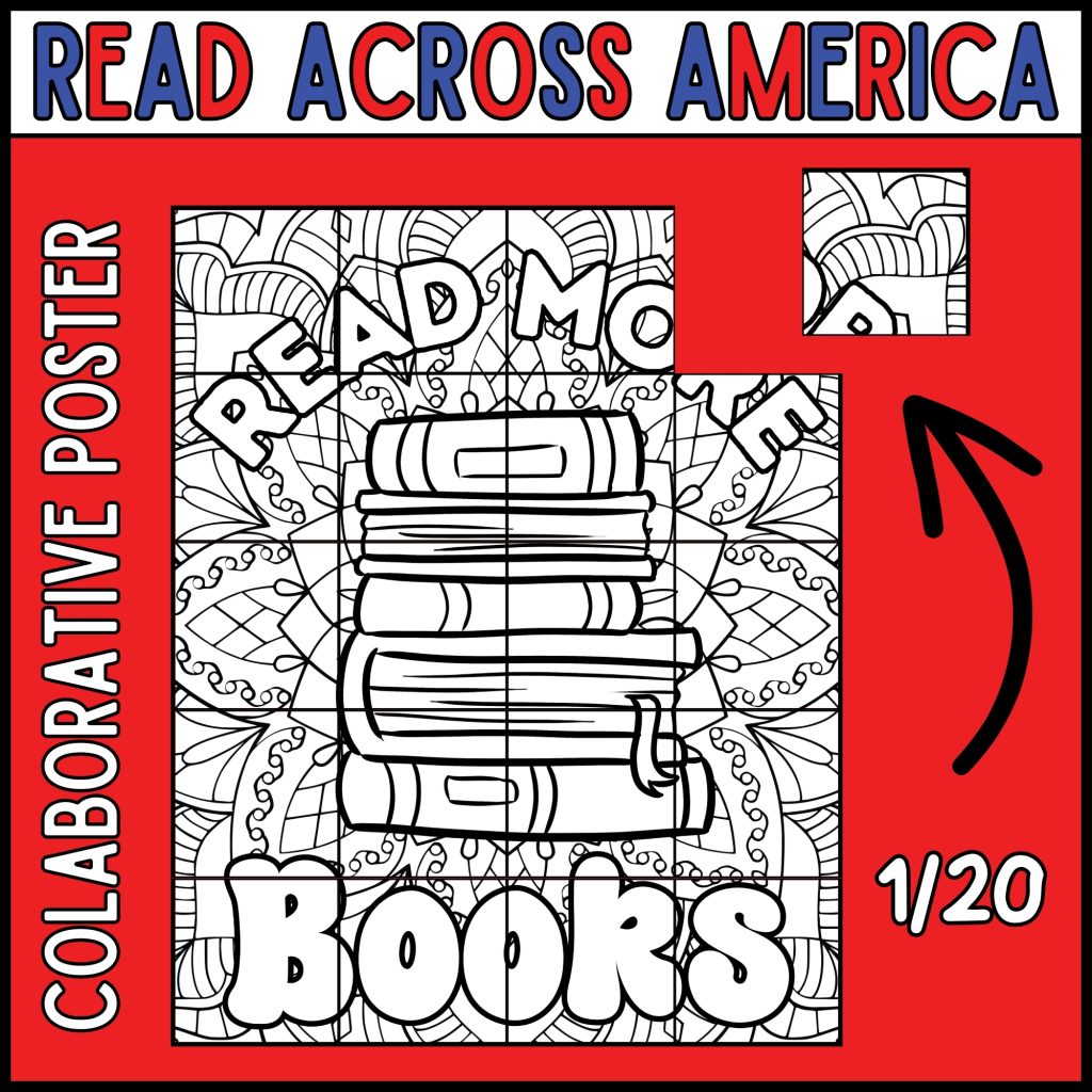 March Read Across America Day Collaborative Posters Bundle | Dr. Seuss ...