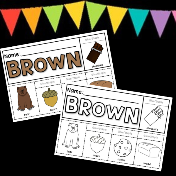 Colors Flip book - Made By Teachers