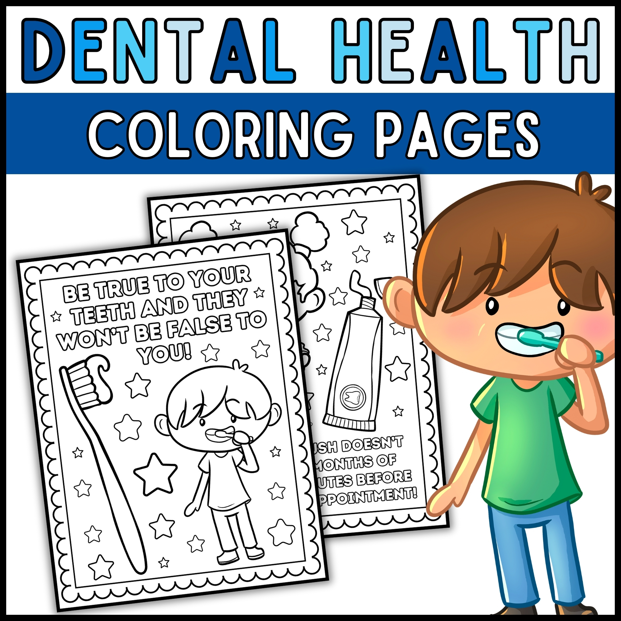 Coloring Pages Of Dentist