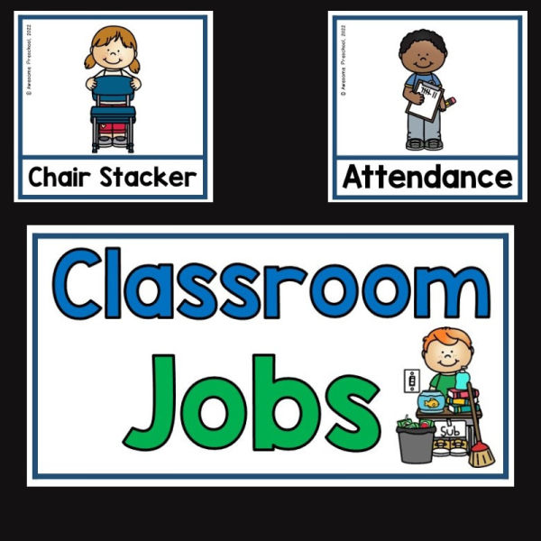 Fully Editable Classroom Jobs - Job Chart - Fun Classroom Decor - Made ...