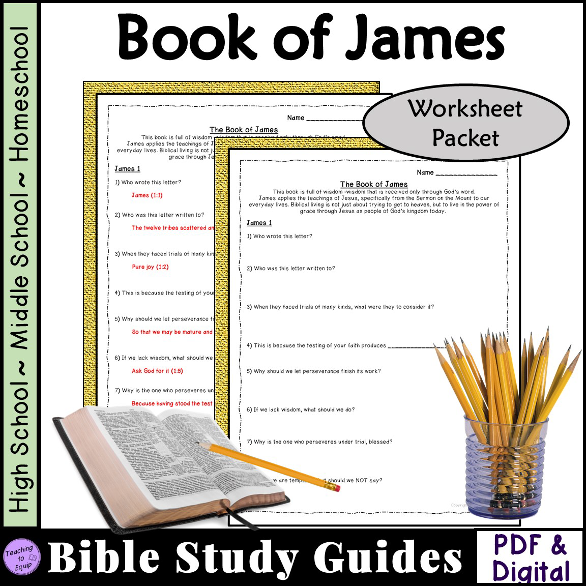 Bible Book of Leviticus Crossword & Word Search Puzzle Activities ...