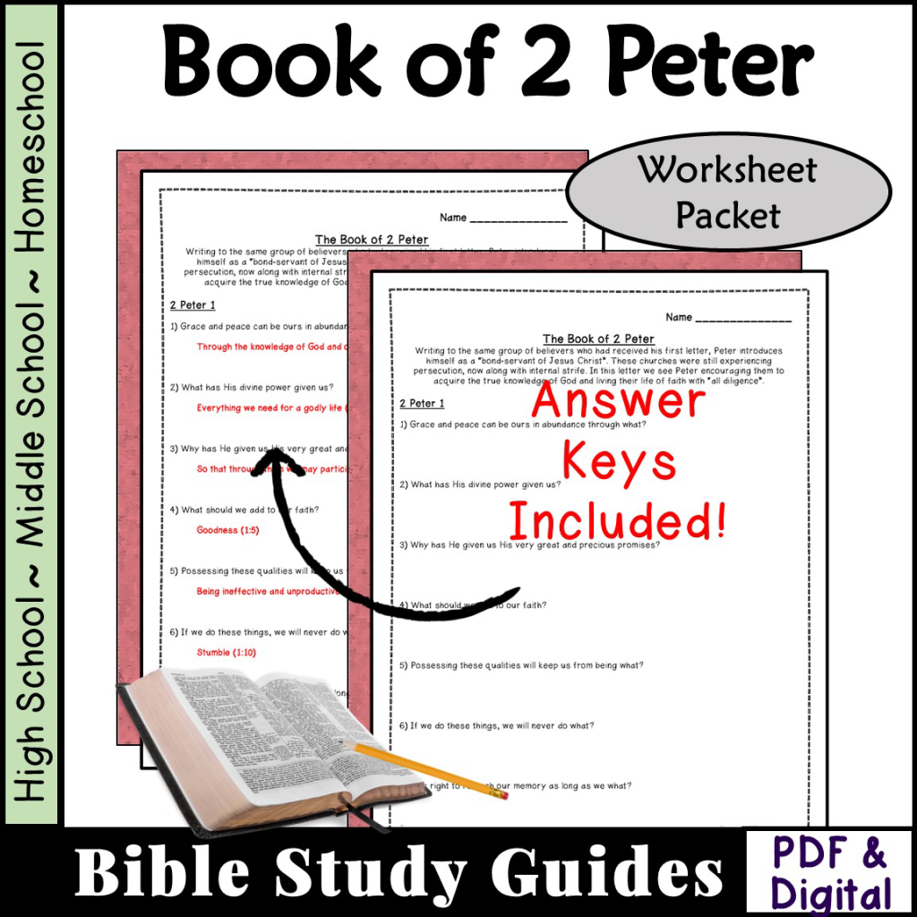 2 Peter Bible Study Questions | Made By Teachers