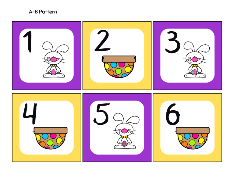 Free Easter Calendar Numbers - Made By Teachers