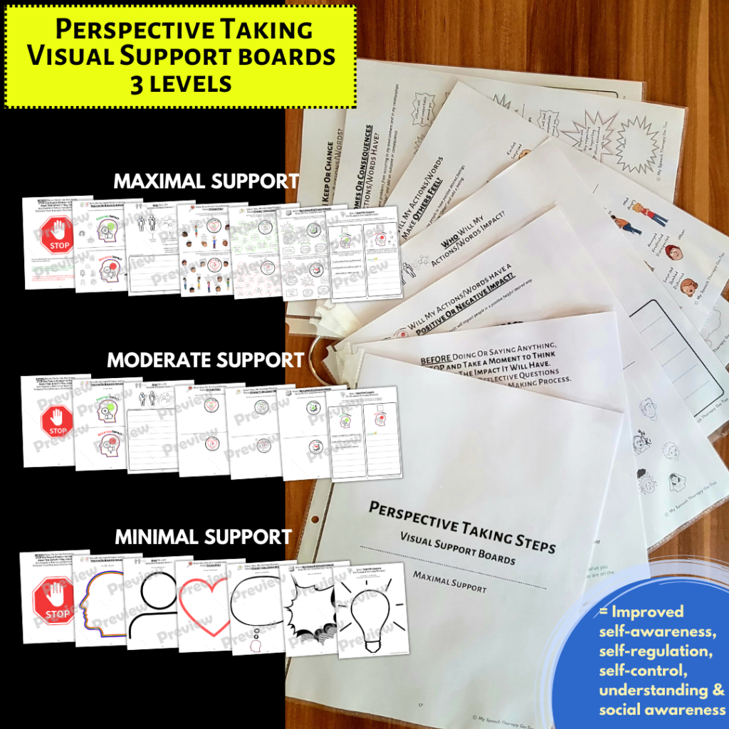 Perspective Taking Social Problem Solving Scenarios SEL Activities ...