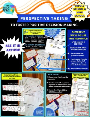 Perspective Taking Social Problem Solving Scenarios SEL Activities ...