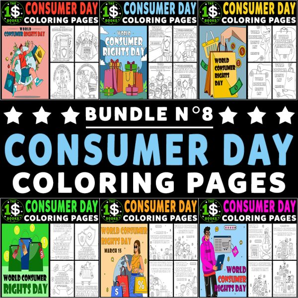 World Consumer Rights Day Coloring Pages | 15 March Holiday Coloring ...