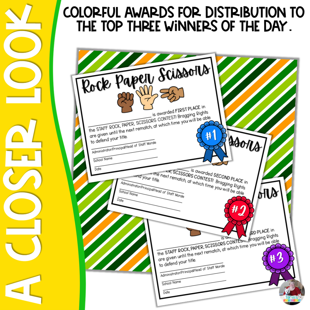 Staff Morale March | Rock Paper Scissors Staff Challenge - Made By Teachers