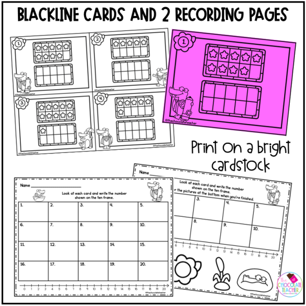 Ten Frames Kindergarten Write the Room Numbers to 20 Teen Numbers Math ...