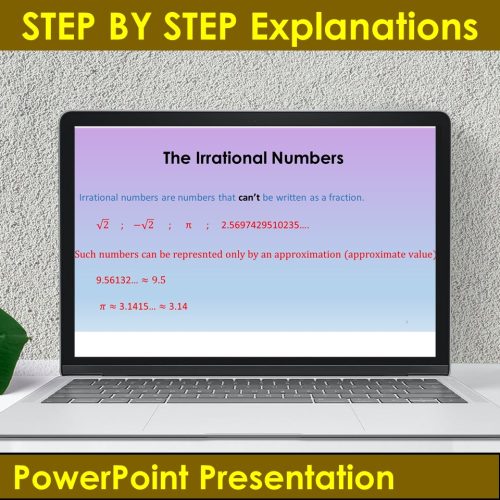 Rational & Irrational Numbers | High School Math PowerPoint Lesson ...