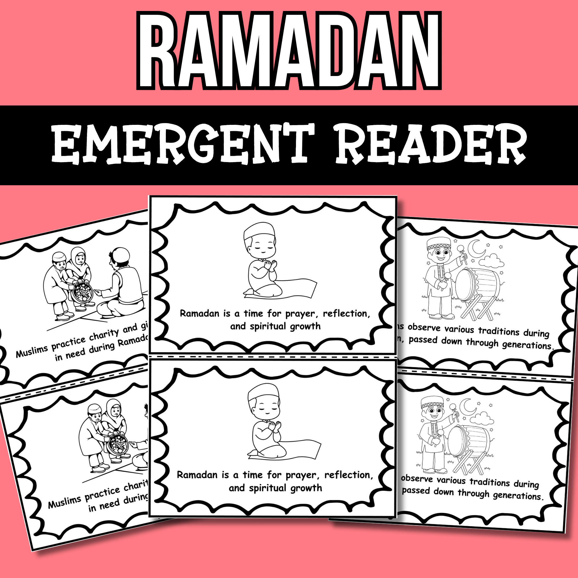 Ramadan Emergent Reader Mini Book-Ramadan Activities | Made By Teachers