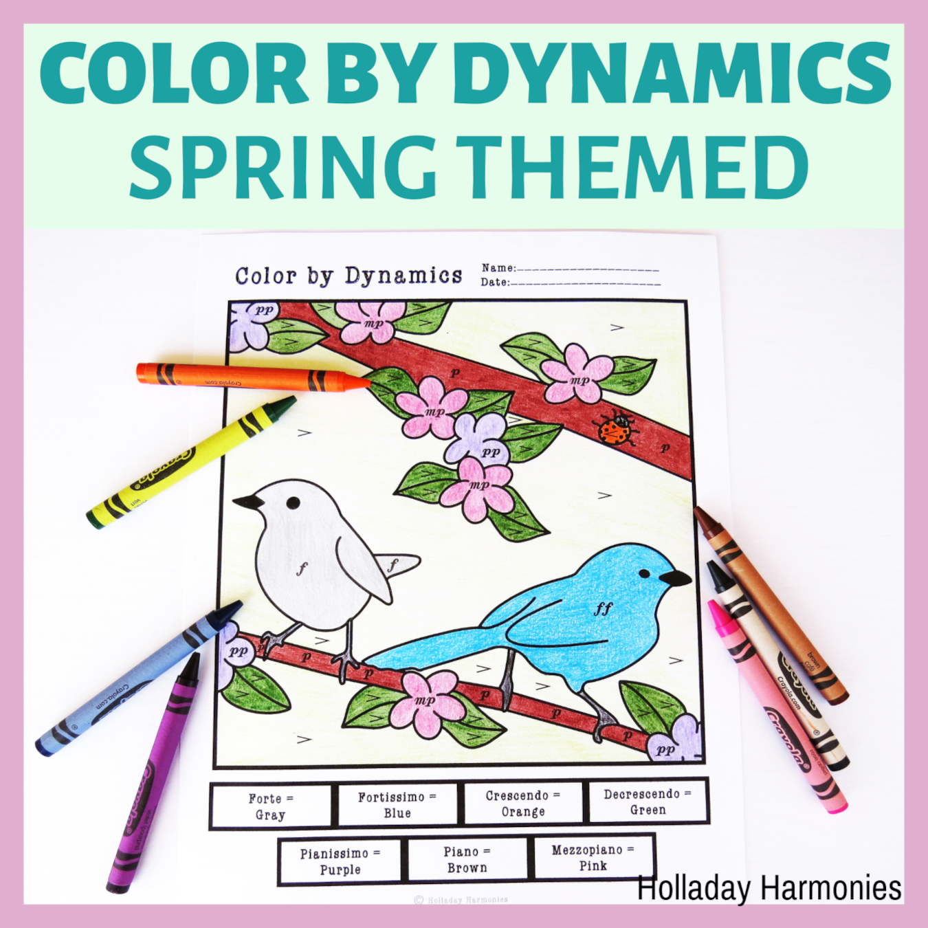 Color by Note Treble and Bass Clef Music Worksheet - Back to School ...