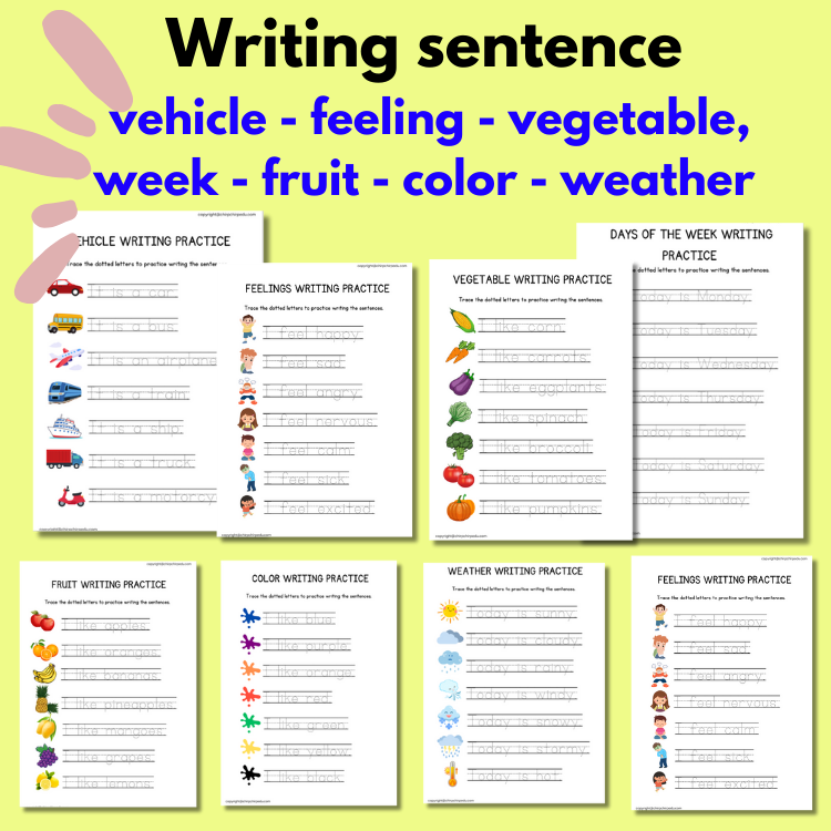 Sight word practice by READ, WRITE, CLAP, COLOR, TRACE, SPELL, FIND ...