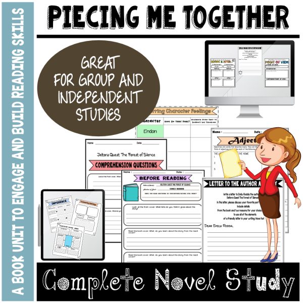 Piecing Me Together by Renée Watson Novel Study Complete | Made By Teachers