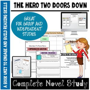 The Hero Two Doors Down by Sharon Robinson Novel Study Complete - Made ...