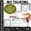 No Talking by Andrew Clements Novel Study Complete | Made By Teachers