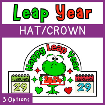 Leap Year 2024 Hat Craft | Happy Leap Day Crown Activity | Made By Teachers
