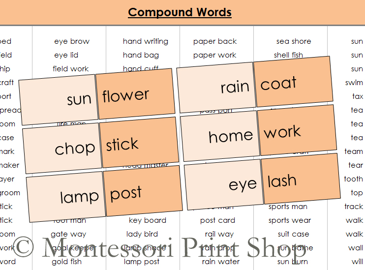 Primary Montessori Grammar Bundle (color-coded) | Made By Teachers