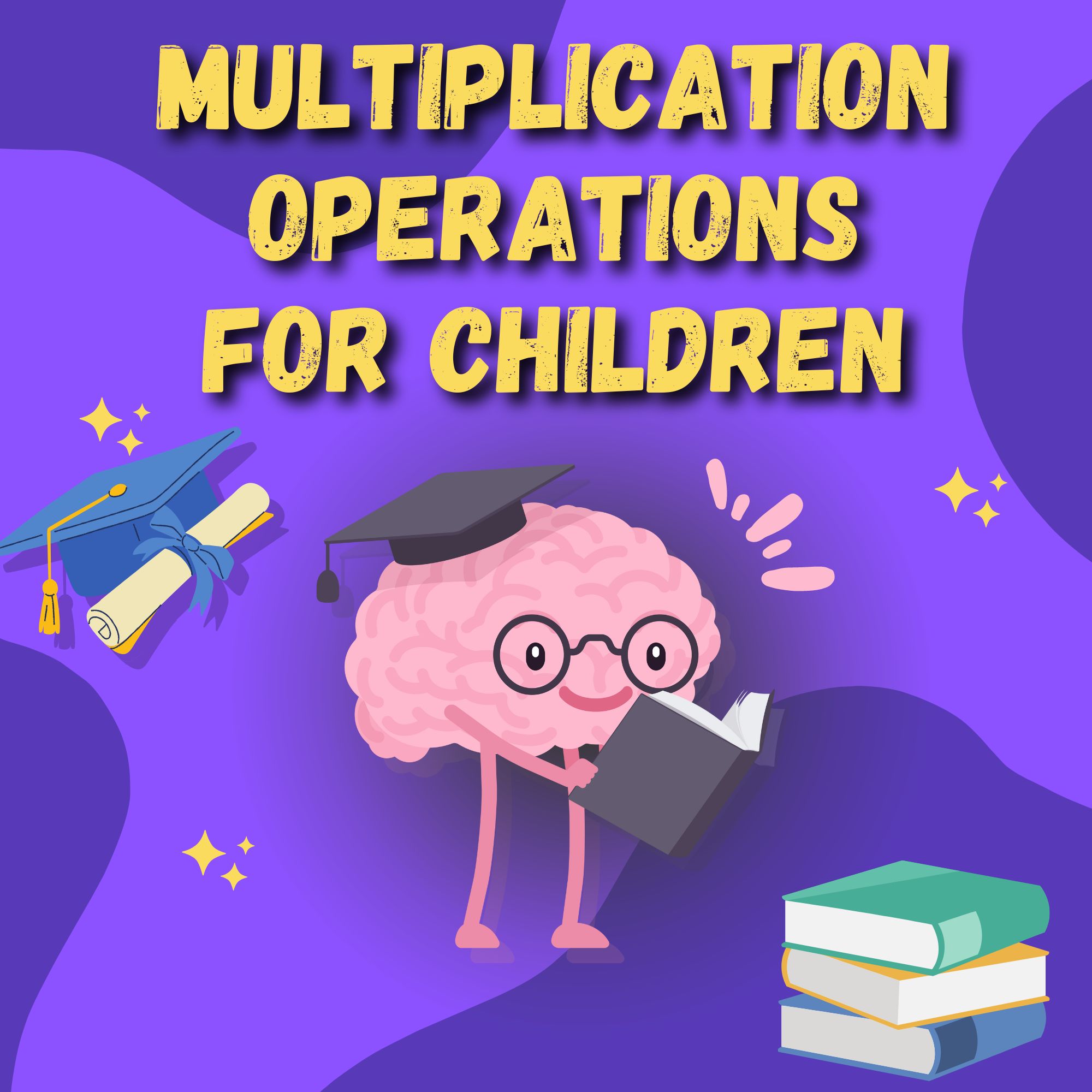 multiplication operations for children in the 3th, 4th and 5th grades ...