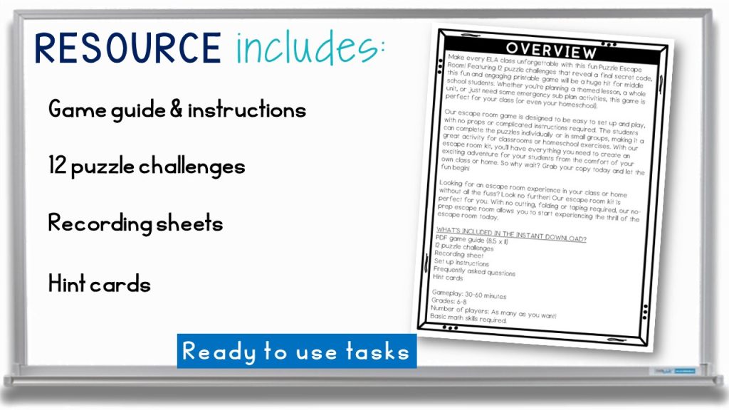 Pi Day Escape Room Printable Activity - 12 Puzzles NO PREP Breakout ...