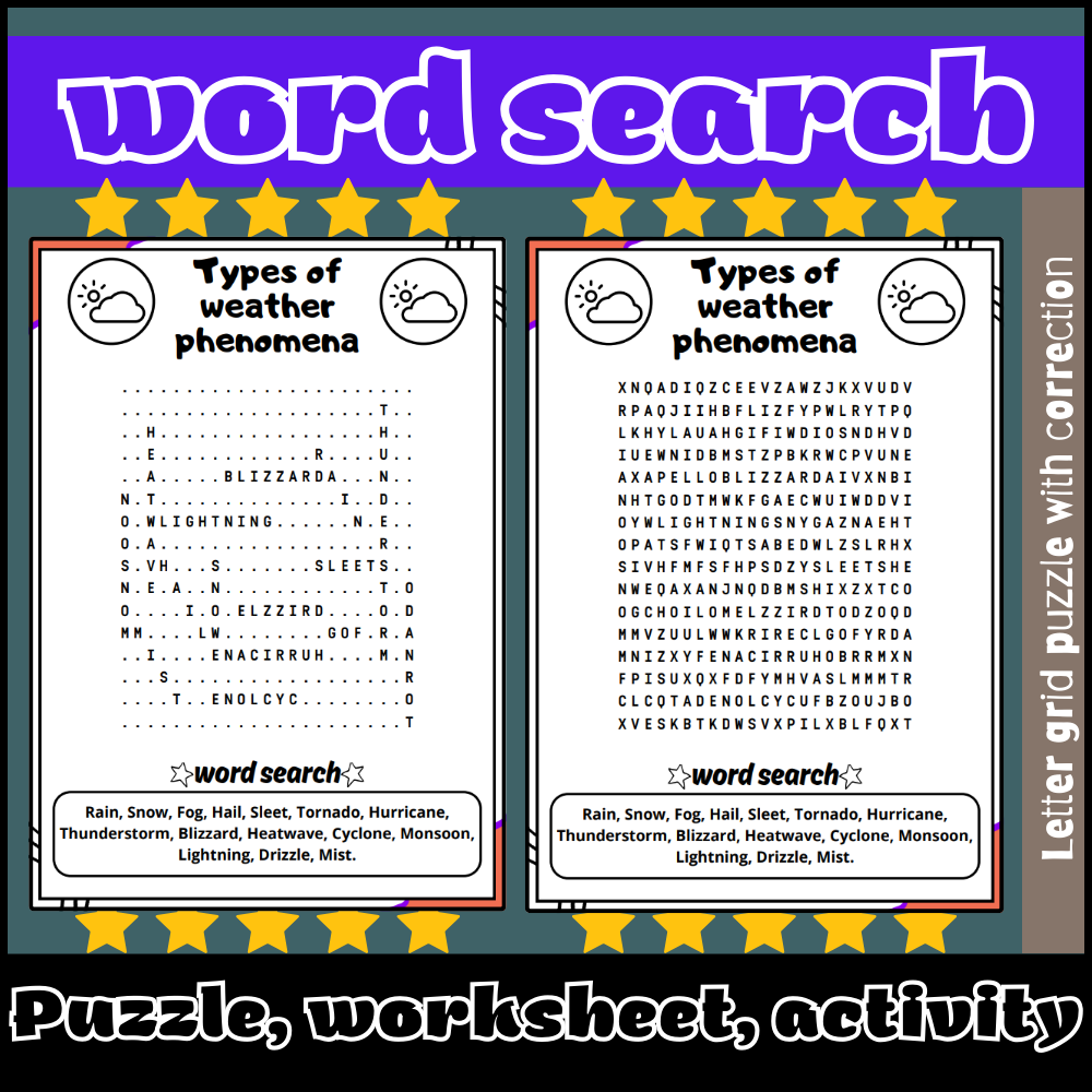 Winter Camping : Word search puzzle worksheet activity | Made By Teachers