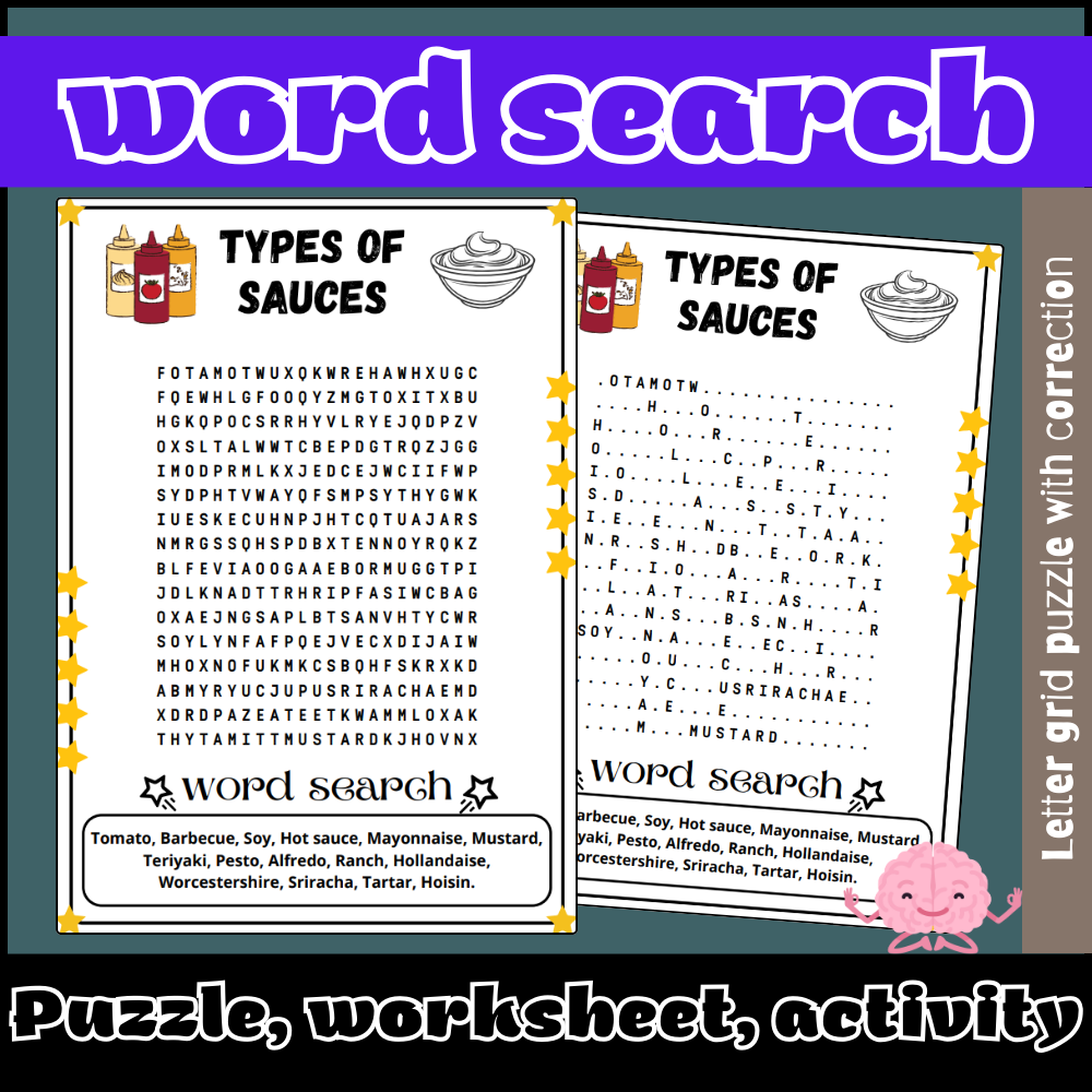 Backpack : Word search puzzle worksheet activity | Made By Teachers