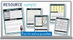 Pi Day Escape Room Printable Activity - 9 Puzzles NO PREP Breakout Game ...