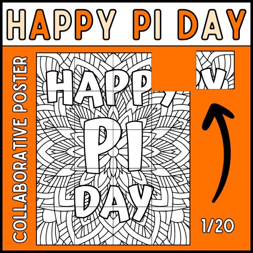 Pi Day Activity Bundle: Coloring Pages, Reading Comprehension, Craft ...