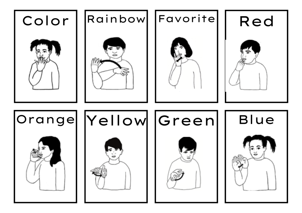 ASL Basic Vocabulary Flashcard Pack 2 - Made By Teachers