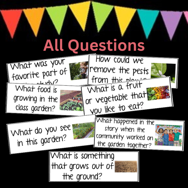 Creative Curriculum - Gardening Study - Question of the day | Made By ...