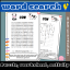 Cow : Word search puzzle worksheet activity | Made By Teachers
