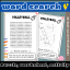 Volleyball : Word search puzzle worksheet activity | Made By Teachers