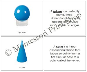 Montessori Geometric Solids Book - Primary Geometry | Made By Teachers