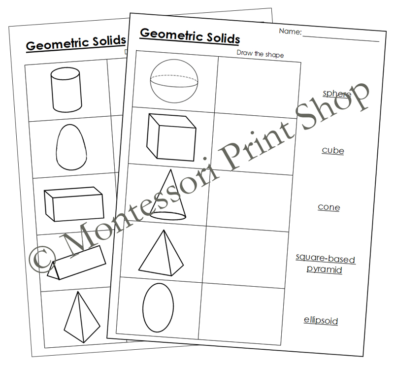Primary Montessori Geometry Bundle | Made By Teachers