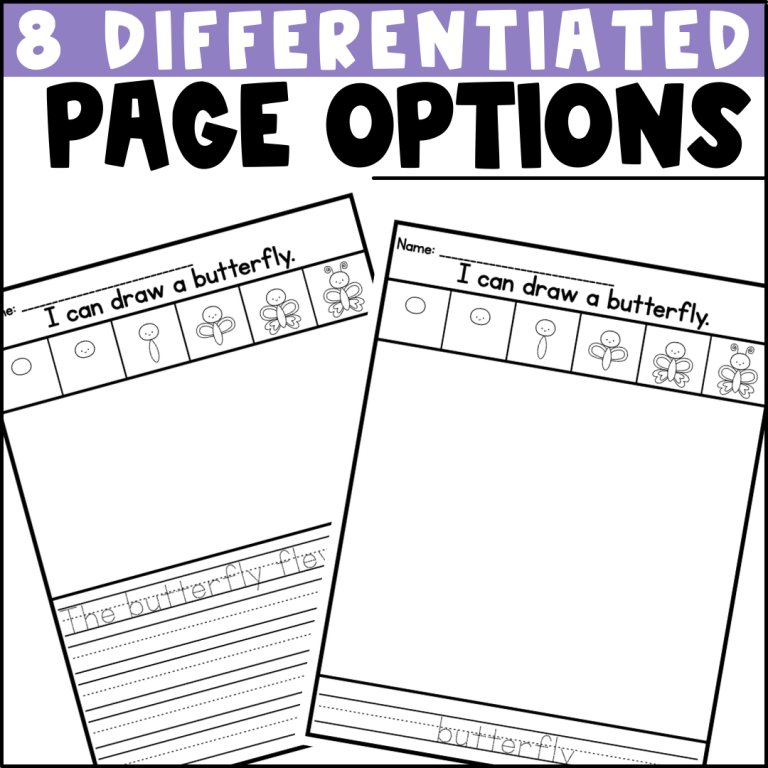 Spring Directed Drawing Kindergarten - Spring Directed Drawing and ...