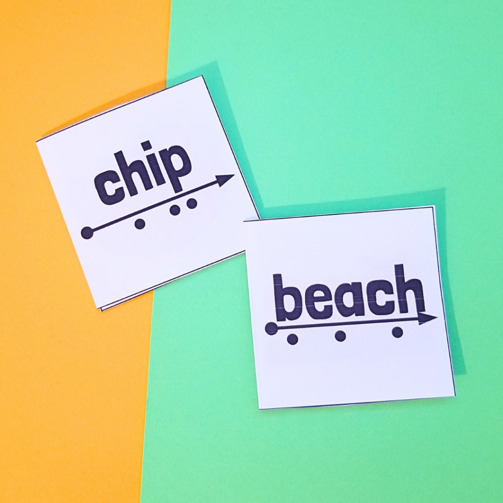 Digraph CH Words Read and Reveal Cards for Blending | Made By Teachers