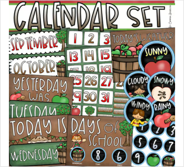 Learning Targets Bulletin Board Objectives Posters Farm Animals Barn ...