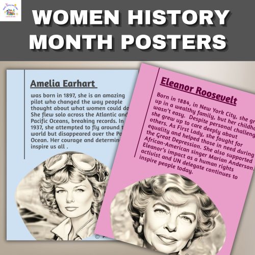 Inspirational Women’s History Posters / March Activity / Printables ...