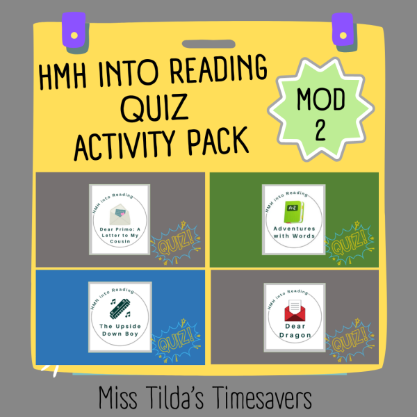 Grade 3 HMH into Reading Quiz: Module 2 - Made By Teachers