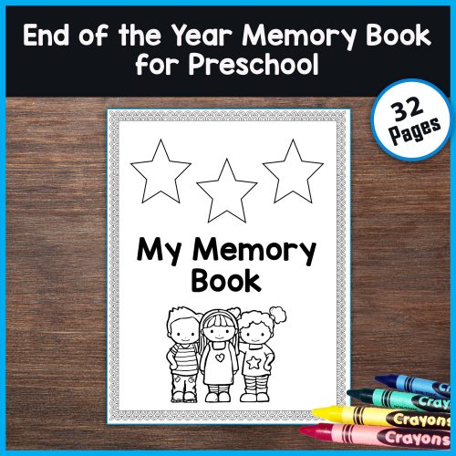 End of the Year Memory Book for Preschool, Pre-K, Kindergarten - End of ...