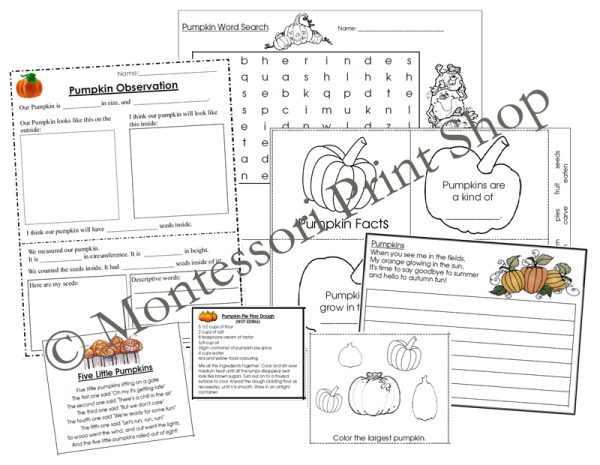 Primary Pumpkins Unit - Starter Pack | Made By Teachers
