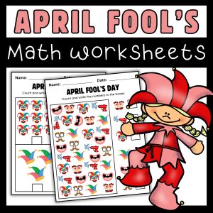 April Fool's Day Math Worksheets - Spring Math Activities - Made By ...