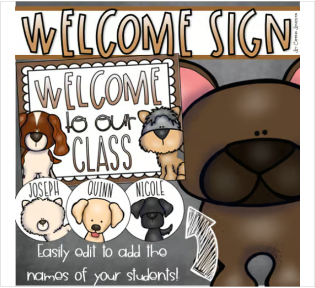 Welcome To Our Classroom Door Sign Display Ocean Under the Sea Theme ...