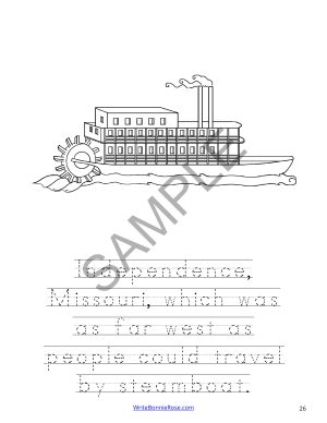 Story of the Oregon Trail Coloring Book-Level B | Made By Teachers